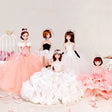 DOLLY® PRINCESS DOLL WITH PINK TUTU DRESS - Bjd 12 joints 12 inch 30 c