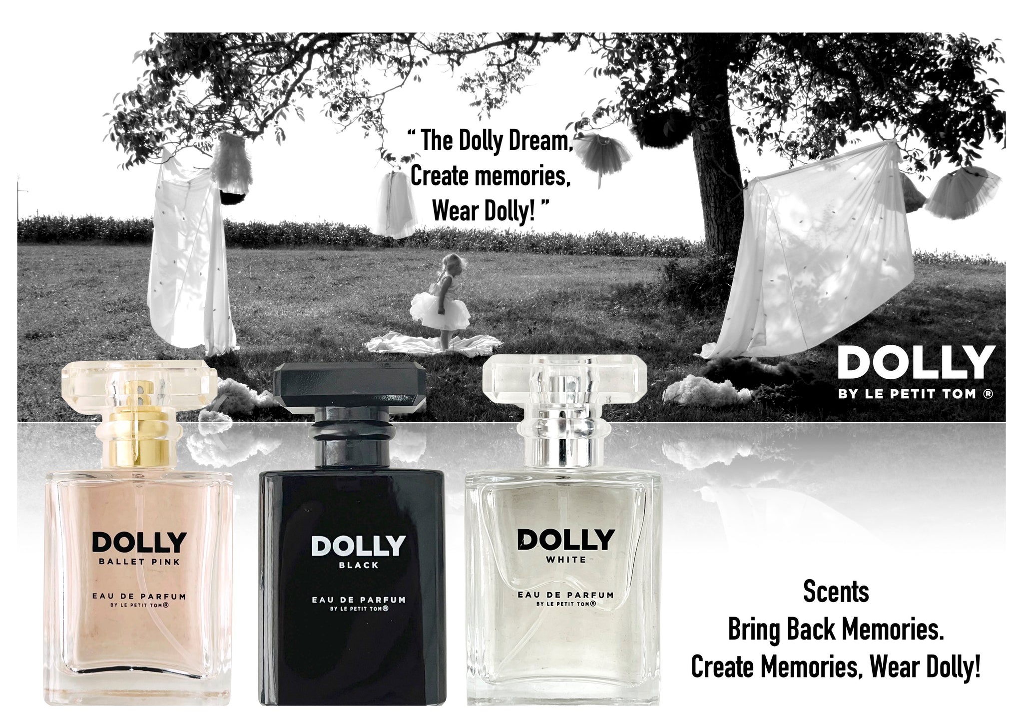 DOLLY PERFUME BALLET PINK Eau de Parfum 50ml – DOLLY by Le Petit Tom